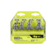 35 PIECE CARBIDE ROUTER BIT TOOLS SET W/ CASE - 1/4 INCH SHANKS ...
