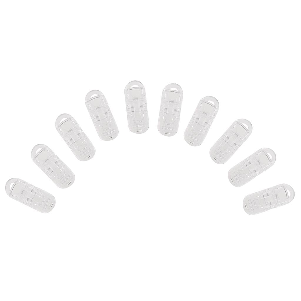 Click here for Siruishop 10x Clips Clear For Pacifier Holder Badg... prices