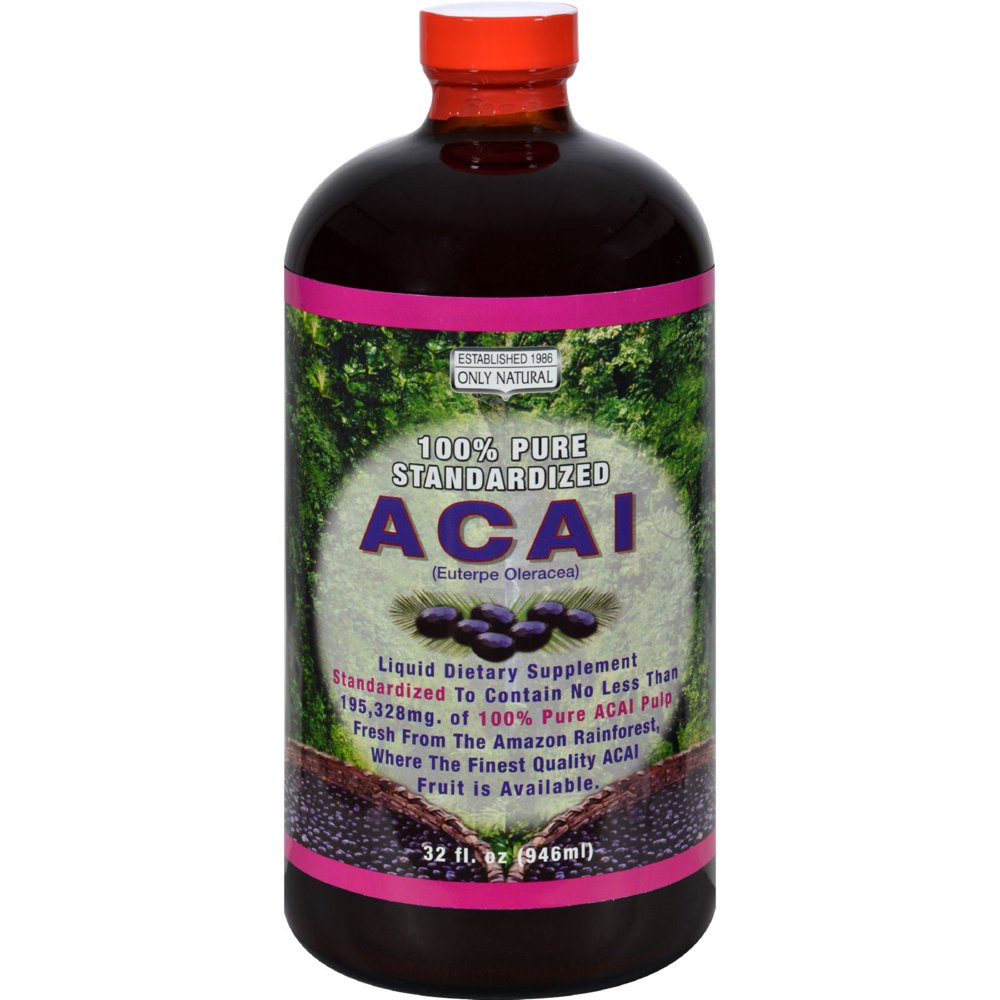 Only Natural Acai Berry Liquid - 32 fl oz - Walmart.com - Walmart.com