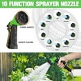 Flexible Stainless Steel Garden Hose, No-Kink & Rust Proof, Brass ...