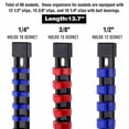 Drive Socket Clip Rail (Red + Blue) - 6 Pieces Set for Easy Tool ...