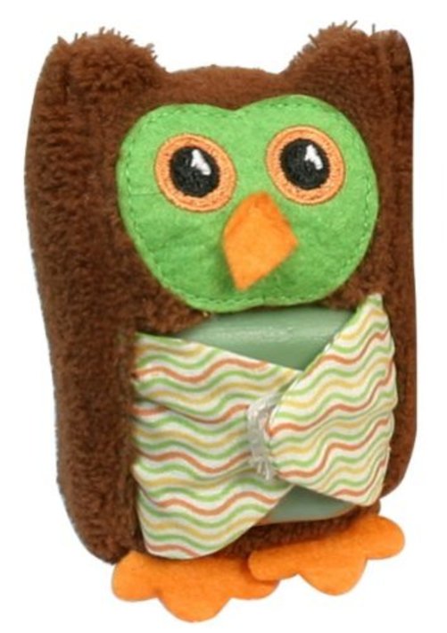 Stephan Baby Boo-Hoo Owl Comfort Toy and Boo Cube, Green Multi-Colored ...