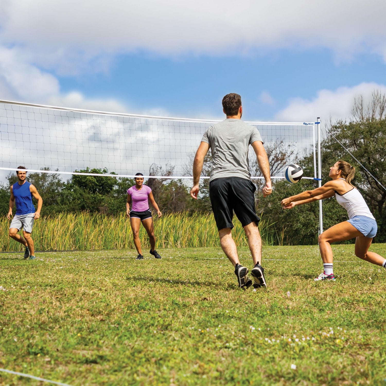 Click here for Wild Sports Eastpoint Ascender Volleyball Set prices