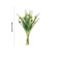 Artificial Hyacinth Flowers Bunch, Realistic Silk Fabric Bouquet for ...