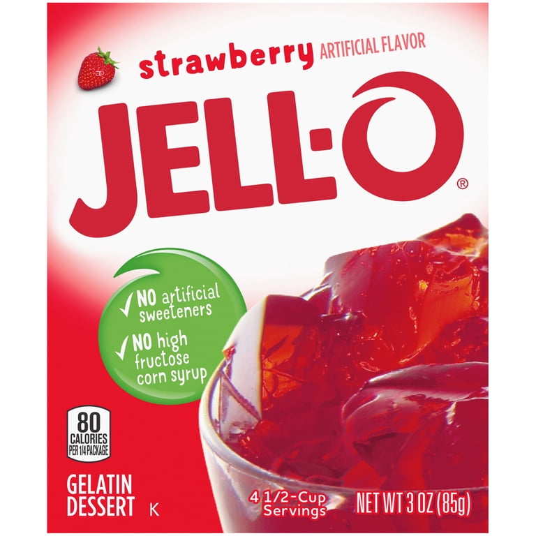 Back Of Jello Box