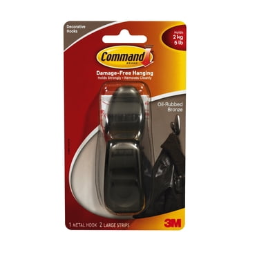 Save 20% on Command Large Forever Classic Hook, Oil Rubbed Bronze, 1 ...