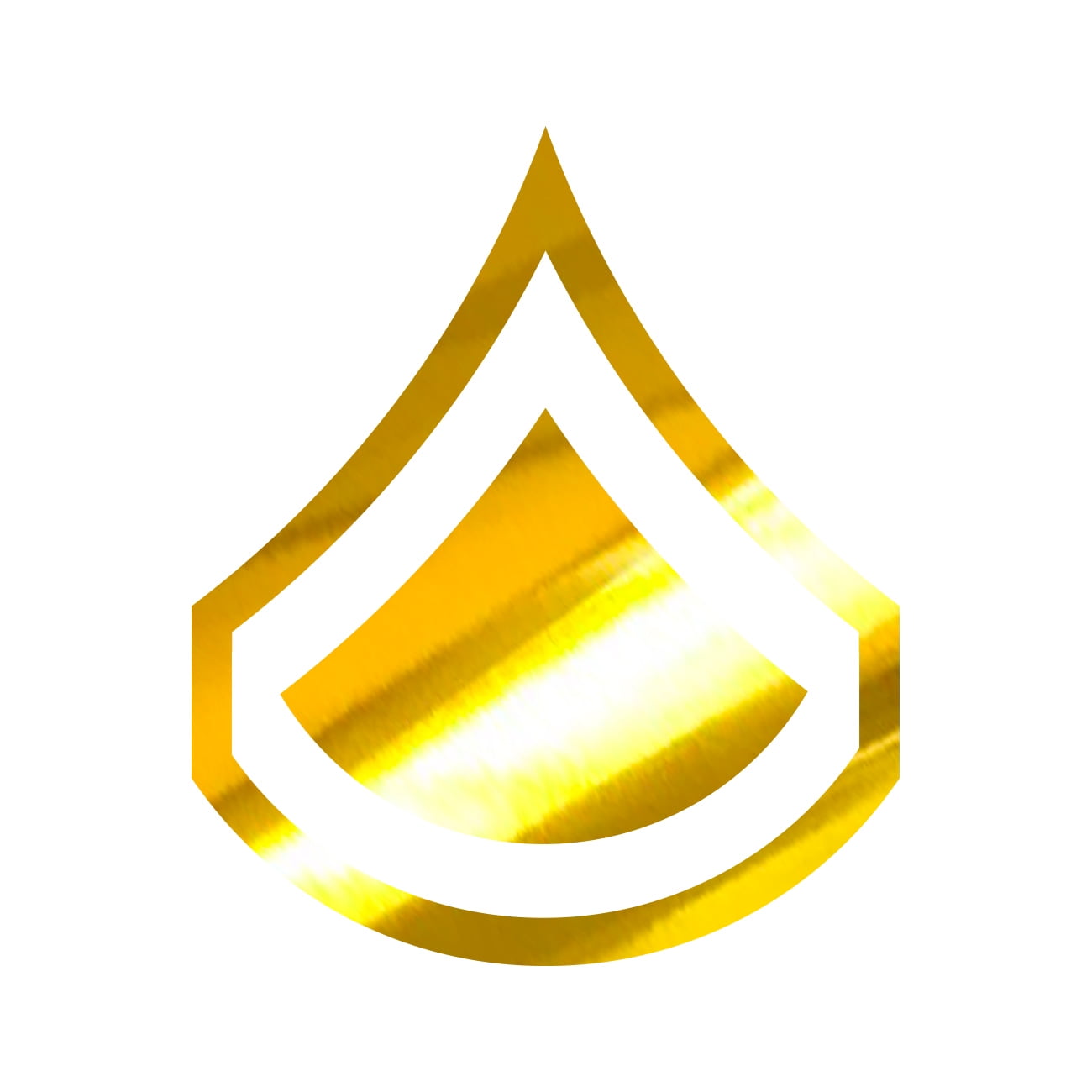 E-3 Private First Class Rank Sticker Decal Die Cut - Self Adhesive ...