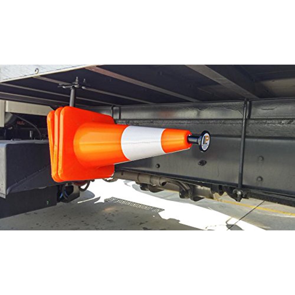 Semi Truck & Straight Truck Rear Facing Safety Cone Holder - Walmart ...