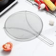 12" Splatter Screen for Cooking, Stainless Steel Fine Mesh for Frying ...