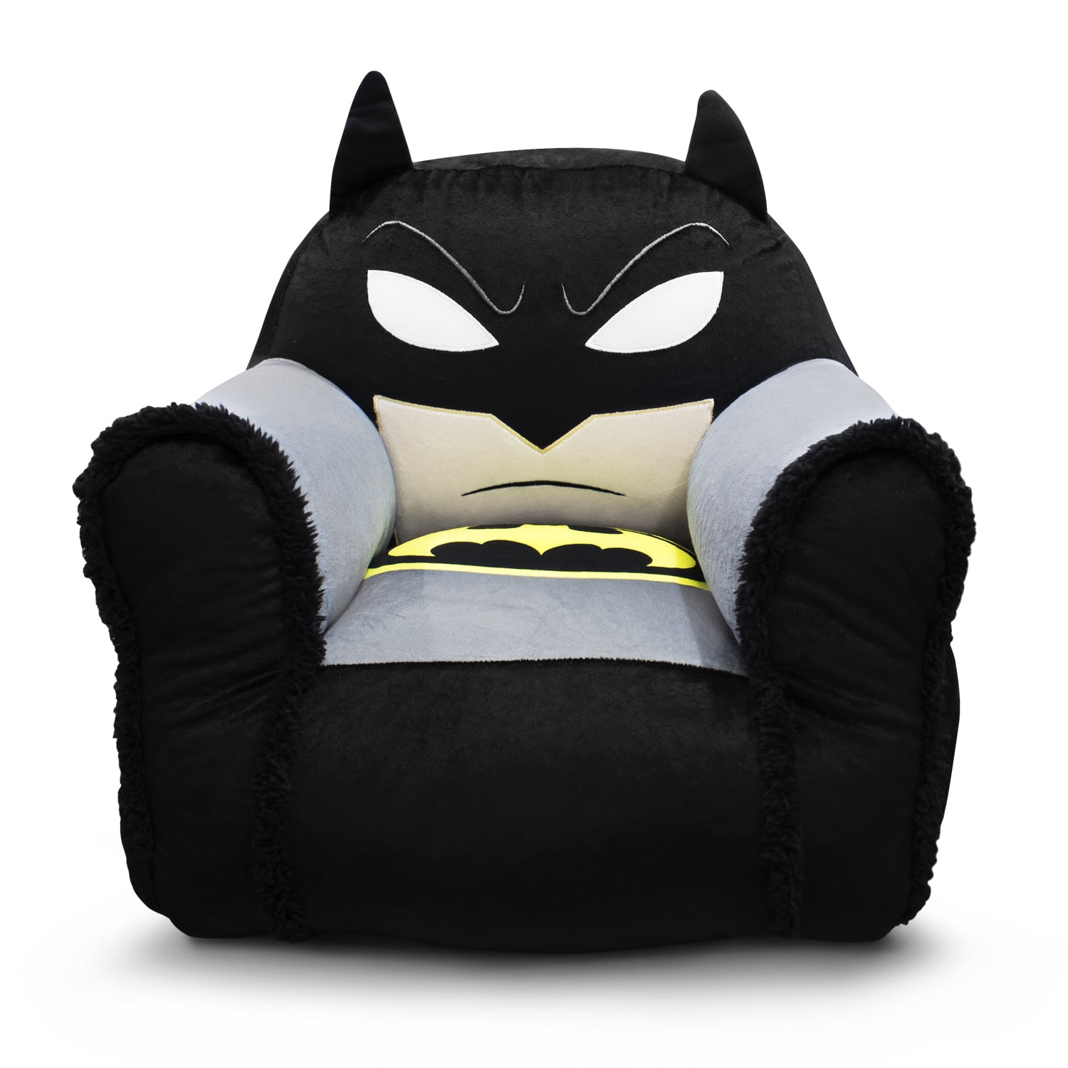 Sillon Infantil Puff Batman Idea Nuova Sillon en color Negro con Gris ...