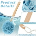 Large Loofah on a Stick Shower Loofah with Long Handle Back Scrubber ...