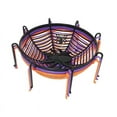 Halloween Spider Web Bowls, Plastic Basket Bowls Fruit Container, Treat ...