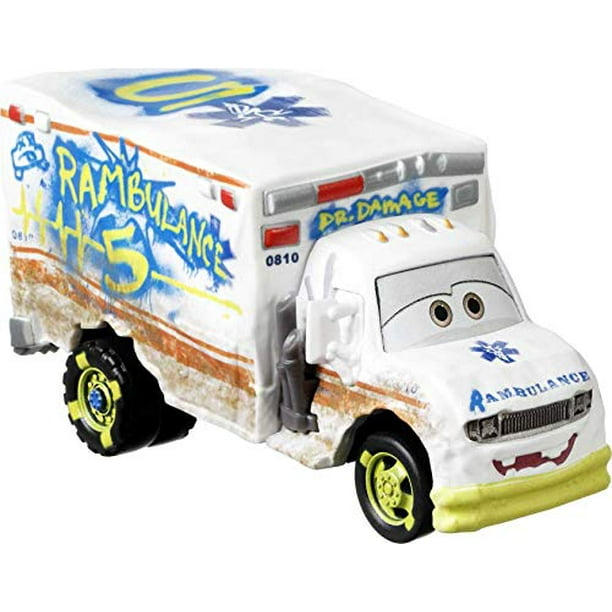 Disney Pixar Cars Deluxe Dr. Damage Vehicle - Walmart.com