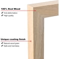 COEQWD-8x8 Picture Frame, Natural Square Solid Wood Frame for Pictures ...