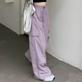 Celiean Womens Baggy Cargo Pants Streetwear Hop Joggers Sweatpants