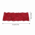 Blarkrus 2 Pack Lace Headband Stretchy, Elastic Hollow Out Design, for ...