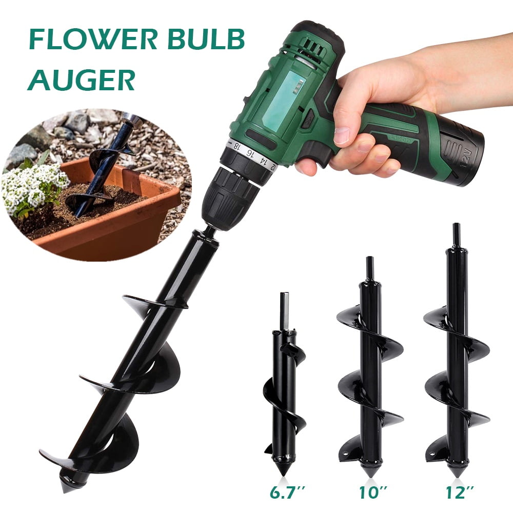 6 7 10 12 Earth Auger Drill Bit Garden Planting Hole Digger Auger 6-7-10-12-earth-auger-drill-bit-garden-planting-hole-digger-auger
