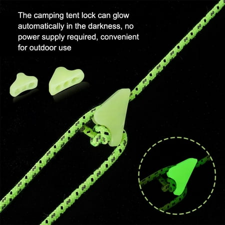 Tent Rope Lock Camping Canopy Cord Fastener Fishing Tent canopy rope ...