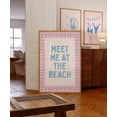 Affixzi Wall Art, Meet Me at the Beach, Coastal Quote, Beach House ...