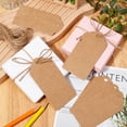 200Pcs Rectangle Kraft Paper Gift Tags Hange Tags For Arts and Crafts ...