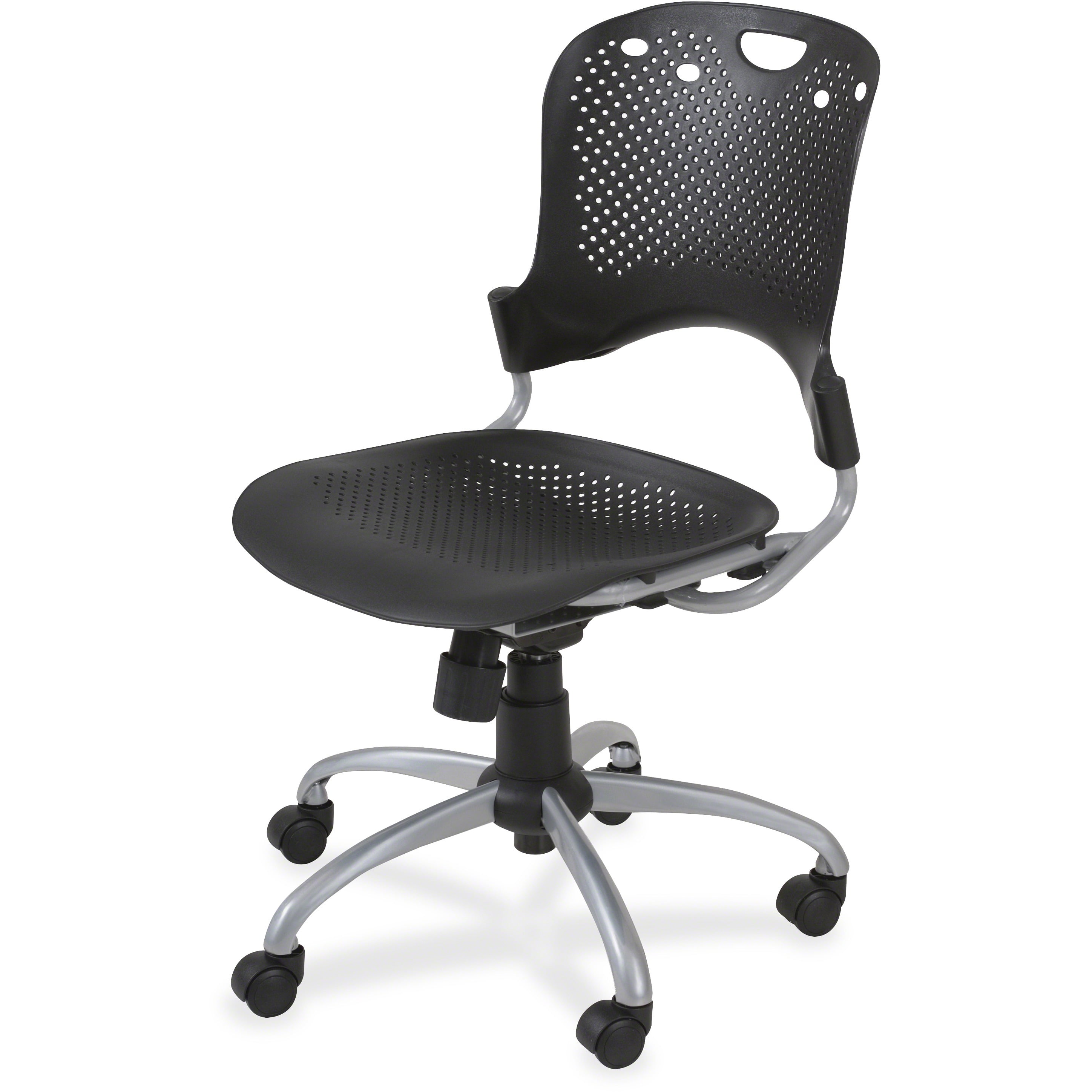 BALT Circulation Series Task Chair, Black, 25 x 23-3/4 x 37-3/4 ...