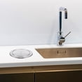 Lid: Embedded Countertop Built-in Trash Chute Round Cover Stainless ...
