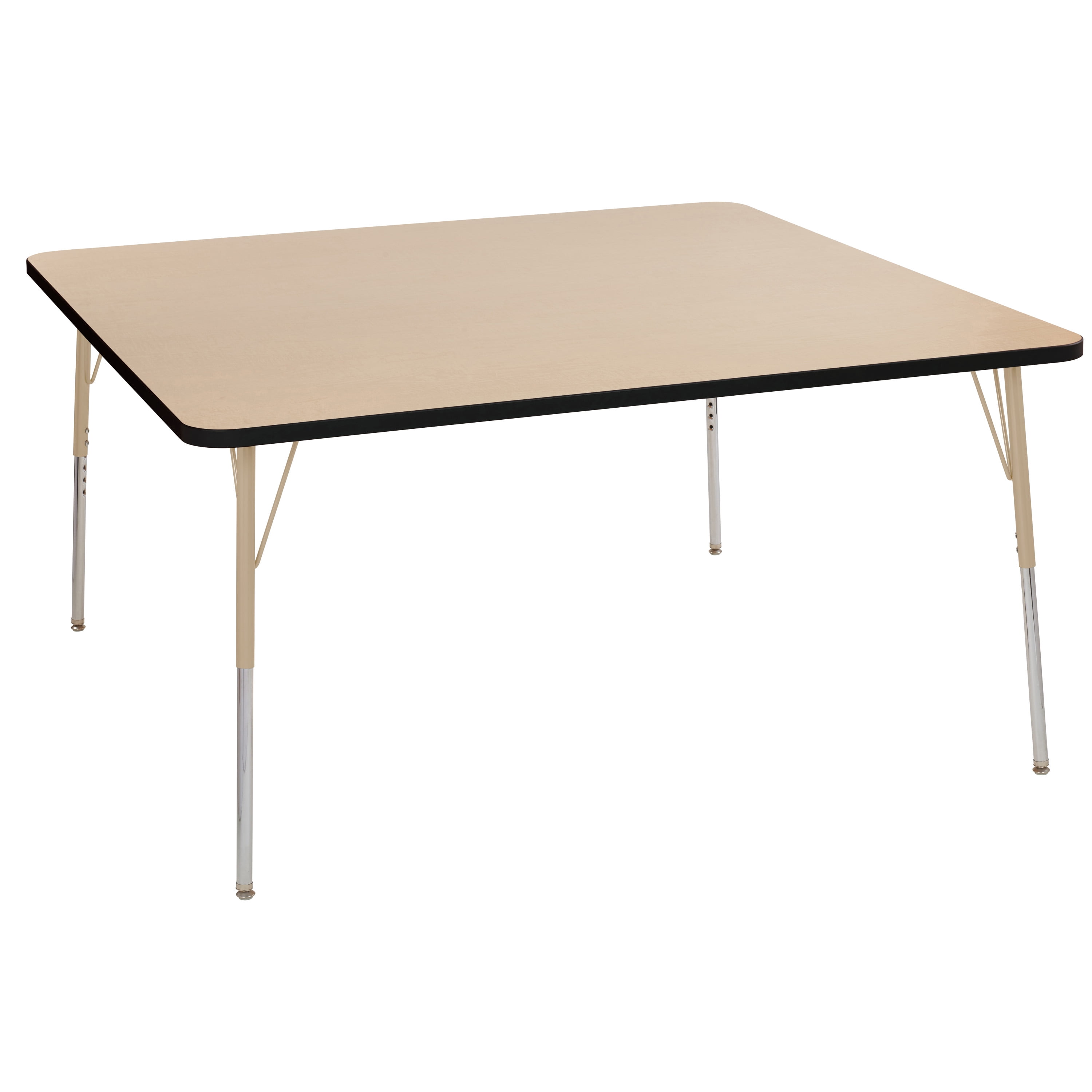 ECR4Kids 60in x 60in Square Premium Thermo-Fused Adjustable Activity ...