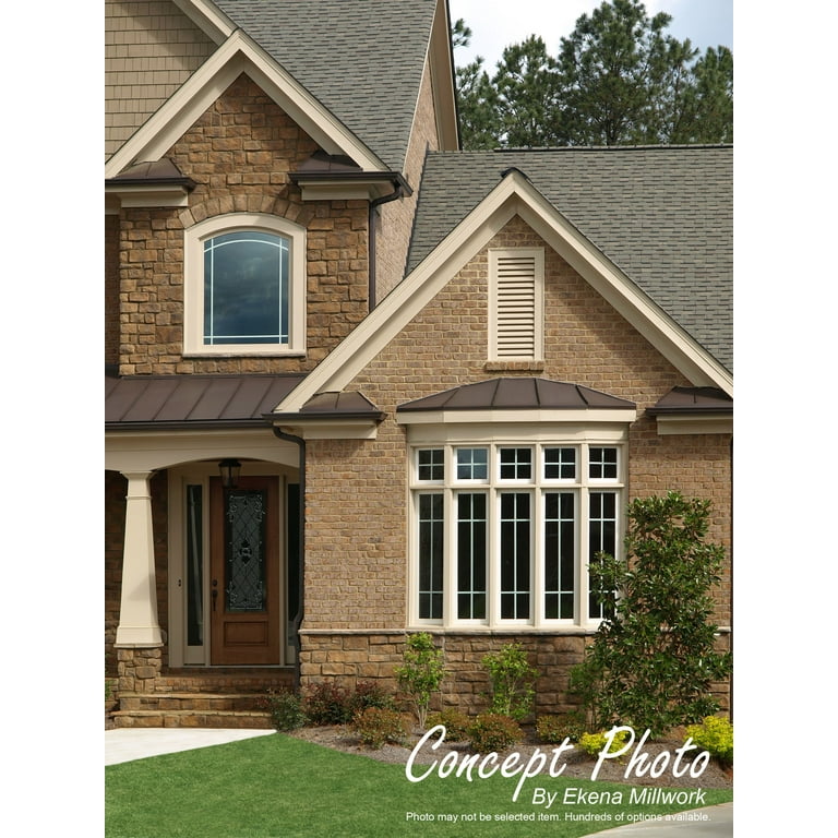 Decorative Gable Vents Rectangular | Shelly Lighting