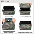 2 Pcs Foldable Felt Storage Bins Decorative Fabric Organizer Baskets ...