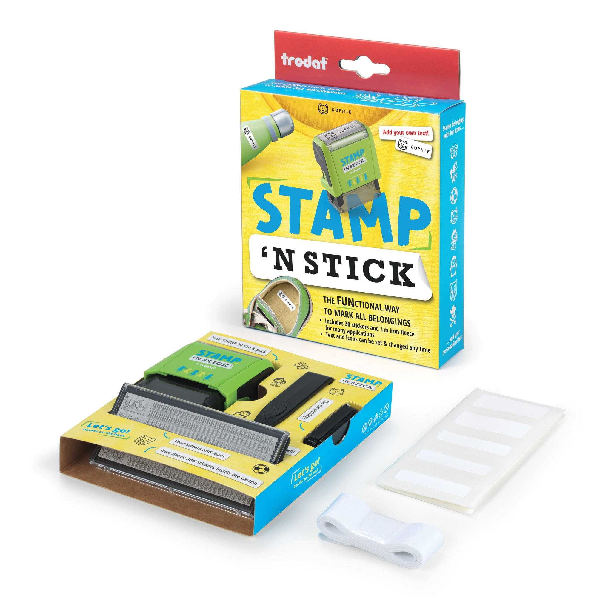 Trodat Stamp N Stick - DIY Self-Inking Stamp Kit - India | Ubuy