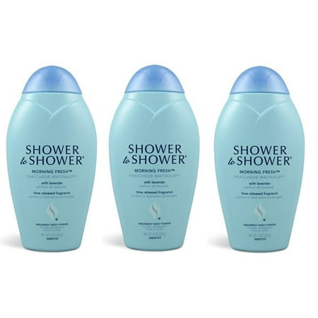Shower to Shower Absorbent Body Powder, Morning Fresh with Lavender, 8 ...