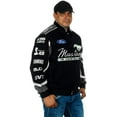 JH Design Men's Ford Mustang Embroidered Cotton Twill Jacket - Walmart.com