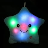 Glowing Star Plushie with LED Night Light, Twinkle Cushions Stuffed Toy ...
