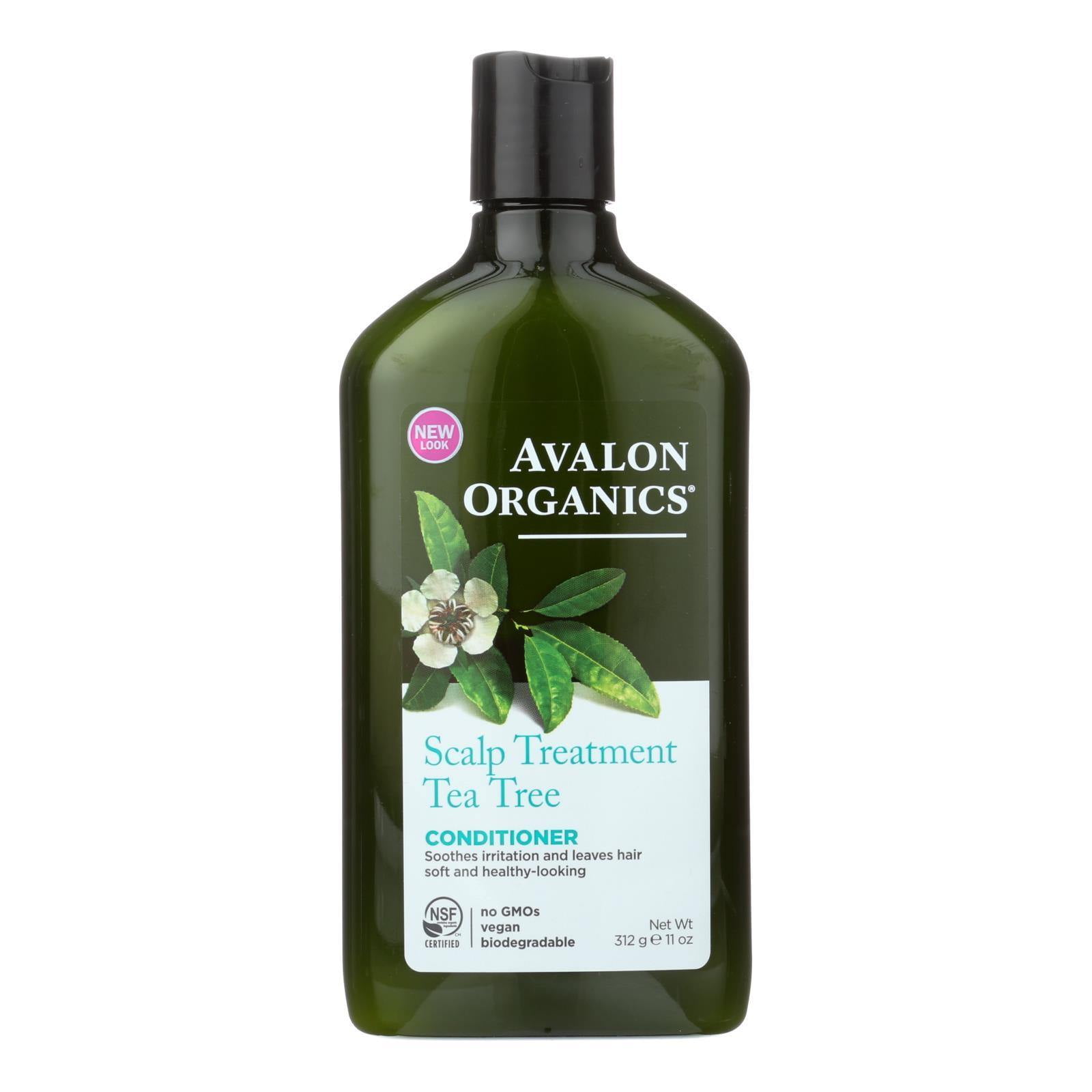Avalon Organics Scalp Treatment Tea Tree Conditioner 11 Fl Oz