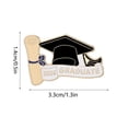 Class of 2026 Graduation Brooch Pin Enamel Cap Badges Bulk Graduation ...