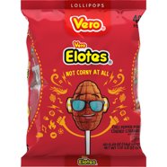 Vero Mexican Spicy Mango Candy Lollipops with Chili Powder, 40 Count ...