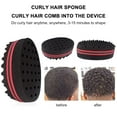 Hair Sponge Brush, Curl & Twist Defining Tool for Afro Hair, Dreads ...
