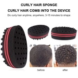 Barber Hair Curly Styling Set Magic Hair Twist Curling Sponge Glove ...