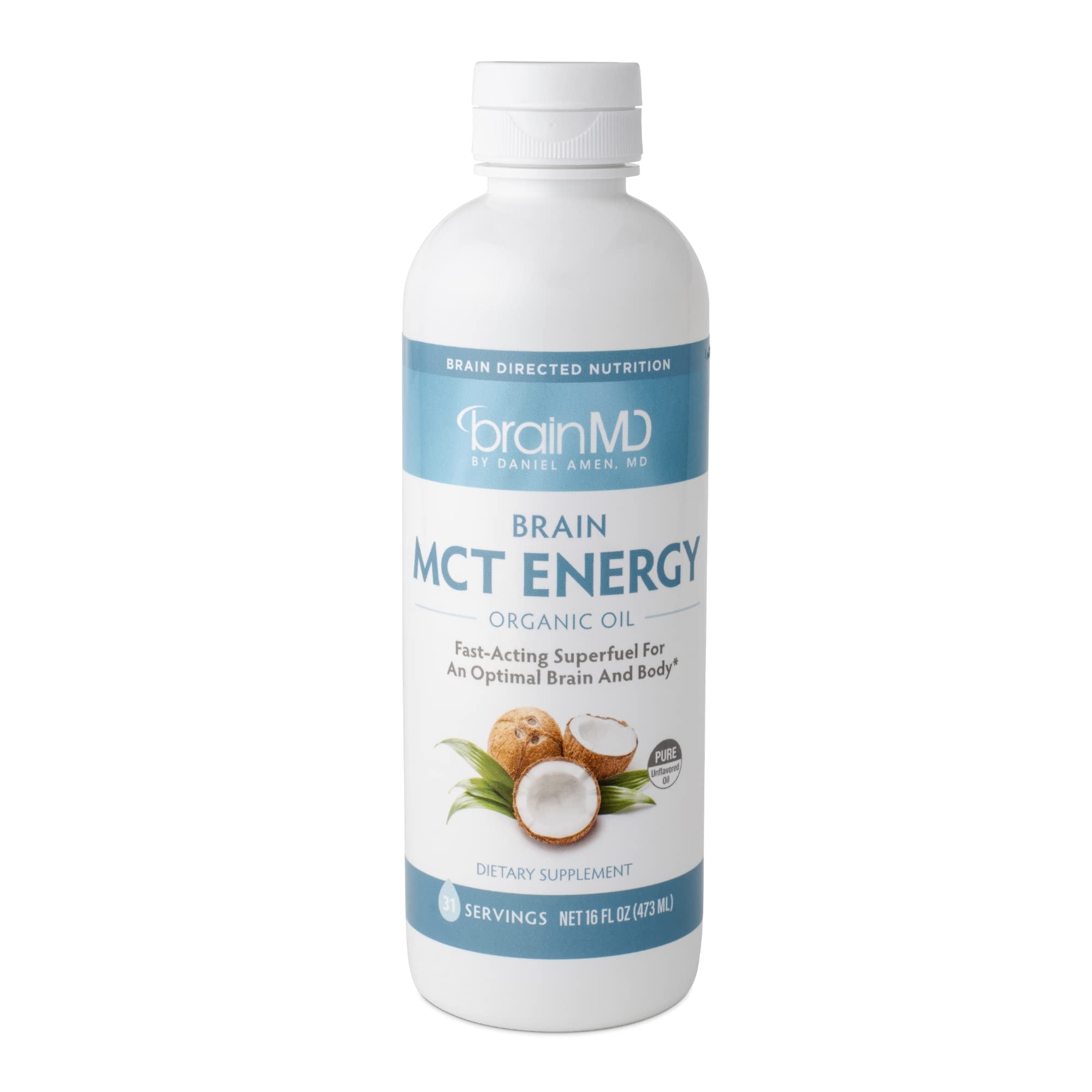 Suplemento BrainMD Brain MCT Energy 473 ml para cerebro y cuerpo | Bodega Aurrera en línea