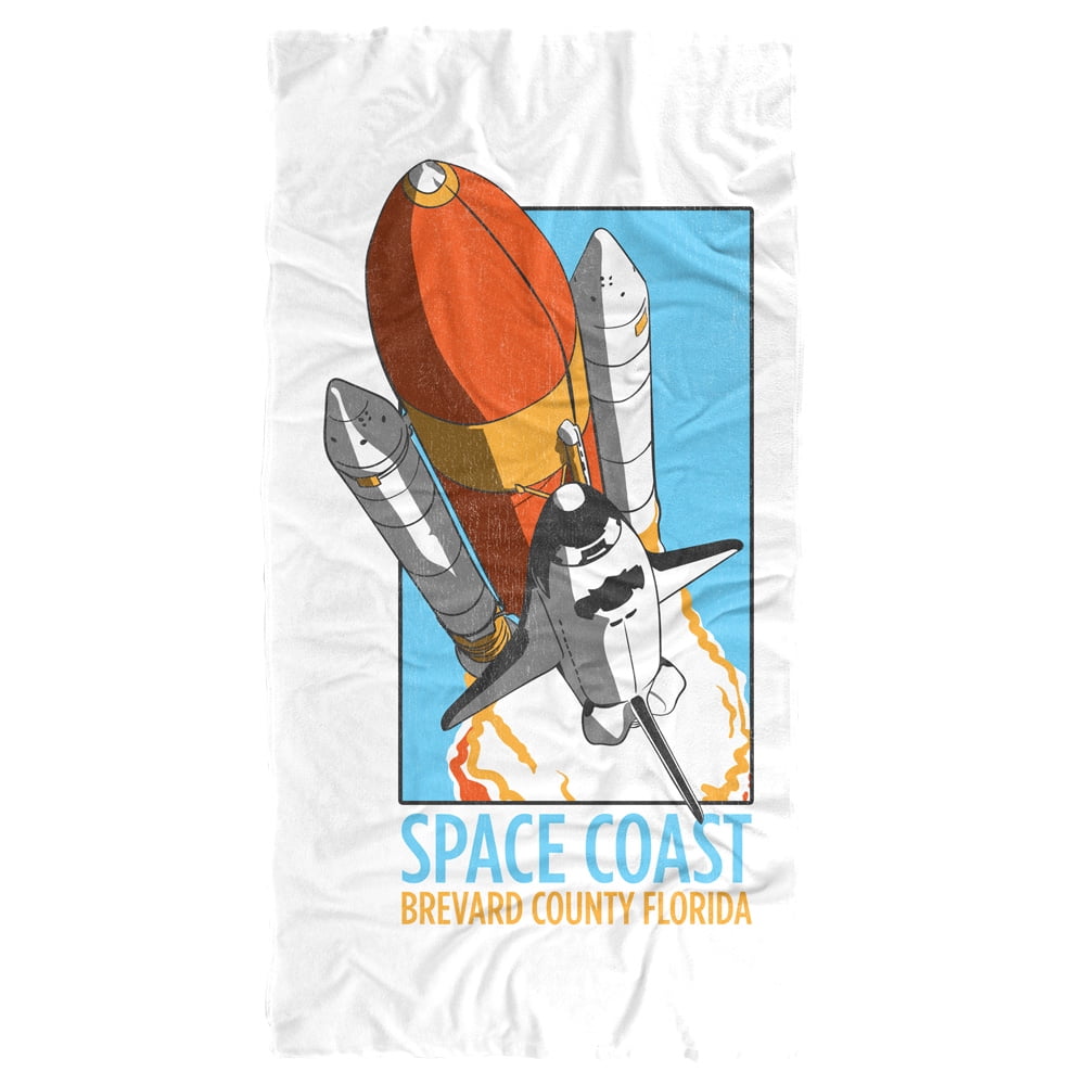 NASA Space Coast Officially Licensed Beach Towel 30' X 60' - Walmart.com