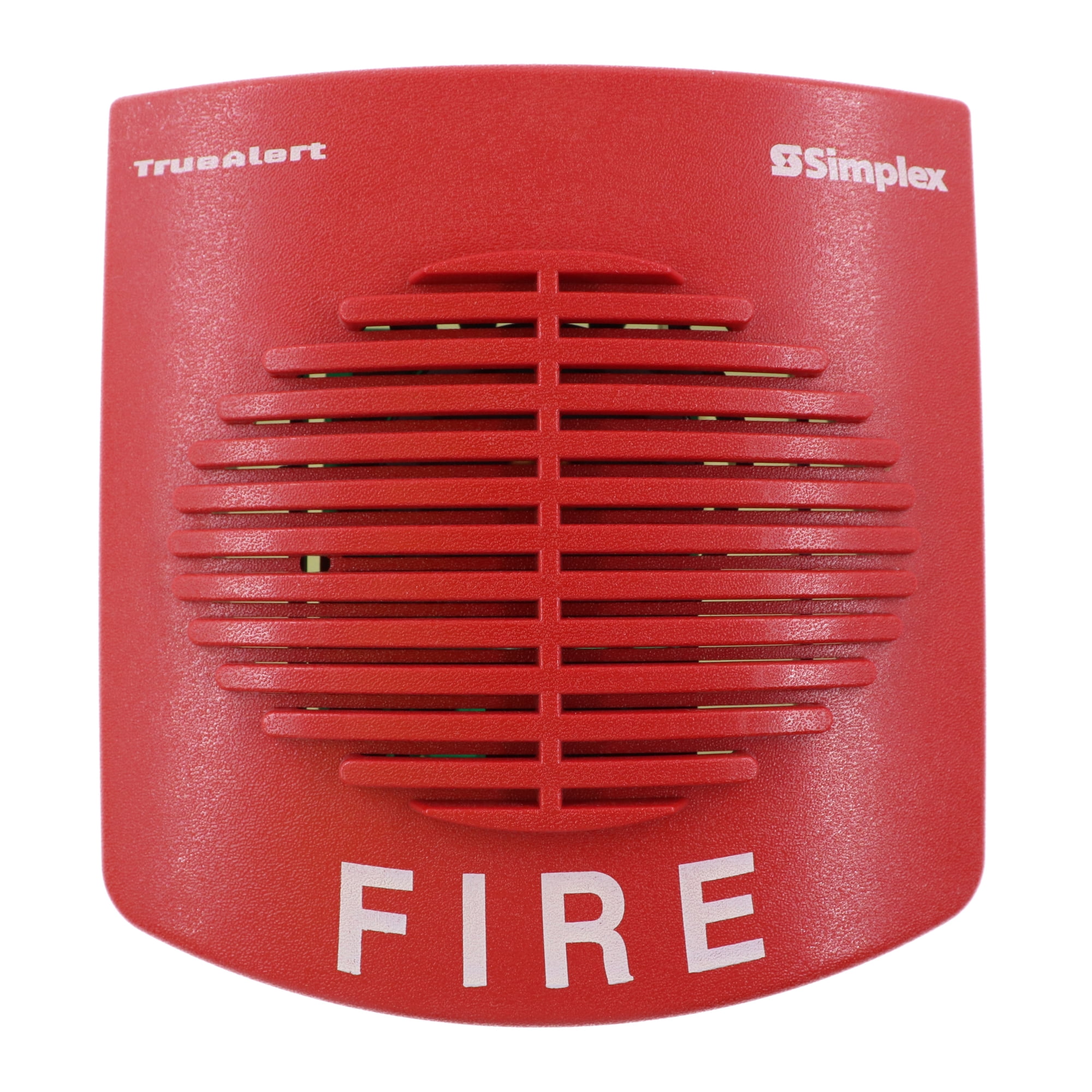 Simplex 4902-9210 Wall Mount Alarm Speaker Module, 24-Vdc, 63-Db, Red ...