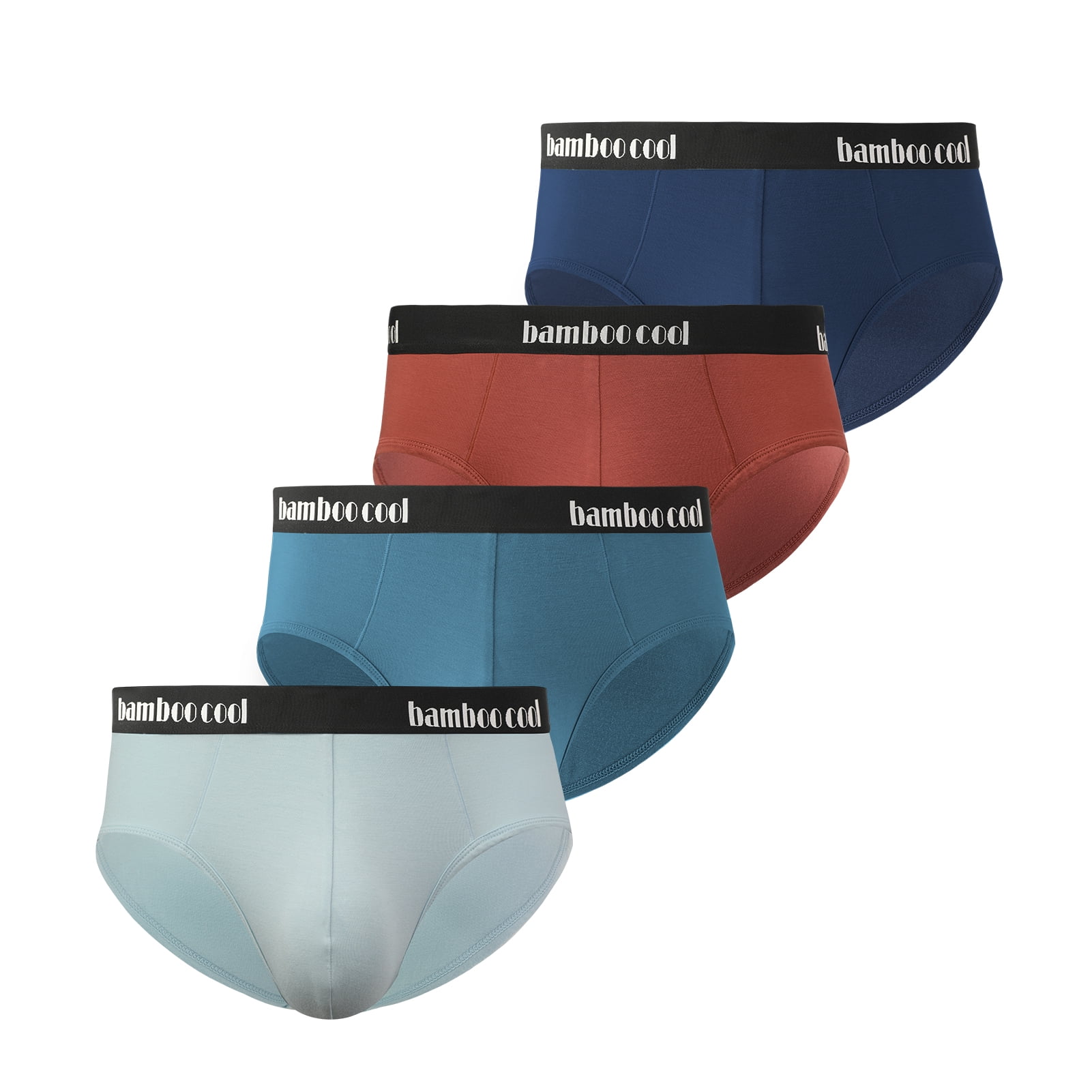 BAMBOO COOL Men’s Underwear Briefs,Bamboo Briefs Lightweight Pouch(4 ... BAMBOO COOL Men’s Underwear Briefs,Bamboo Briefs Lightweight Pouch(4 ...