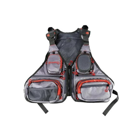 Fly Fishing Vest Quick- Jacket Adjustable Strap&Belt fit All | Walmart ...