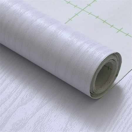 Wood Grain Contact Pap White Wood Textured Self Adhe ive Vinyl Shelf ...