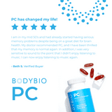 BodyBio - PC Brain Supplement, Memory Booster, Complex Mind ...