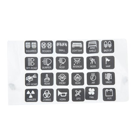 Switch Panel Relay,6 Switch Panel Kit Auto Power Plus Circuit Control ...