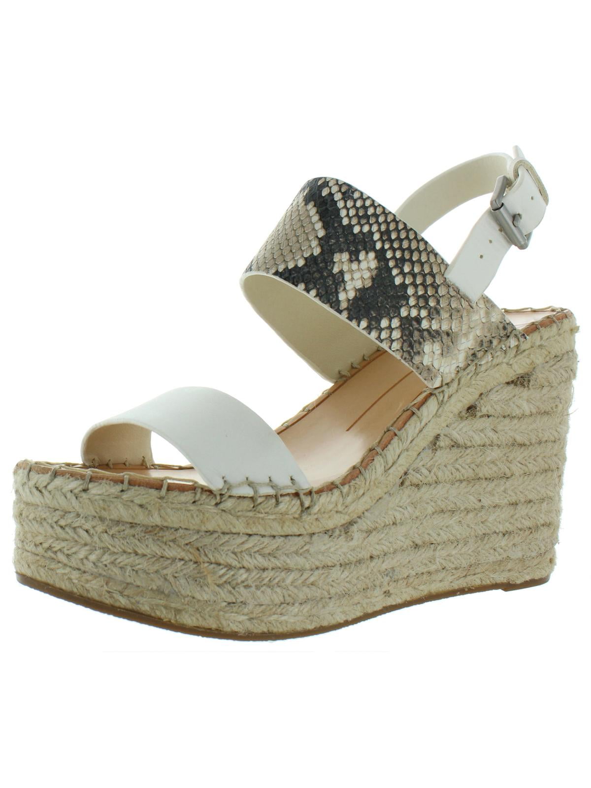 Dolce Vita Womens Spiro Open Toe Espadrilles Wedge Sandals - Walmart.com