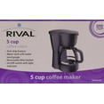 Rival 5 Cup Coffee Maker - Walmart.com
