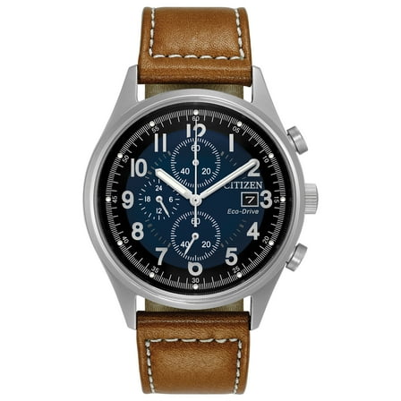 Citizen Men's Eco-Drive Weekender Brycen Stainless Chronograph Watch ...