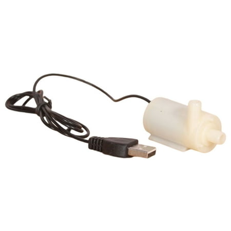 gufffrom ABS Electric Aquarium Water Pump Portable USB Interface Mini ...